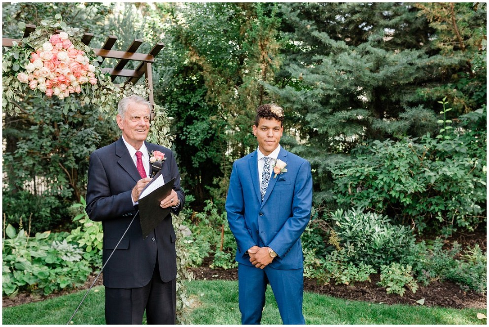 Holladay, Utah Backyard Wedding - Ashley DeHart Photography