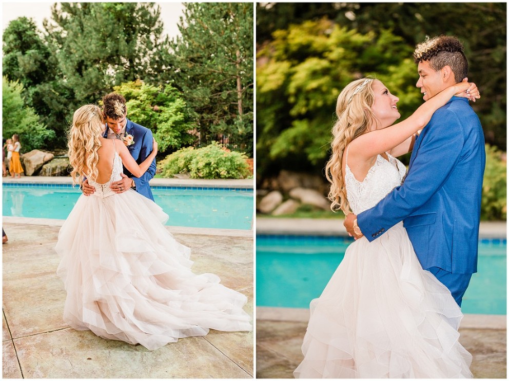 Holladay, Utah Backyard Wedding - Ashley DeHart Photography