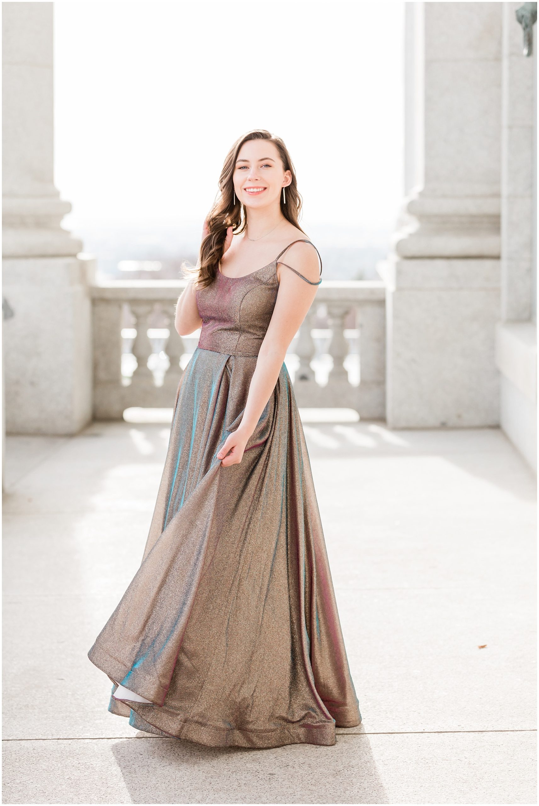 Class of 2020 Senior Session at Utah State Capitol