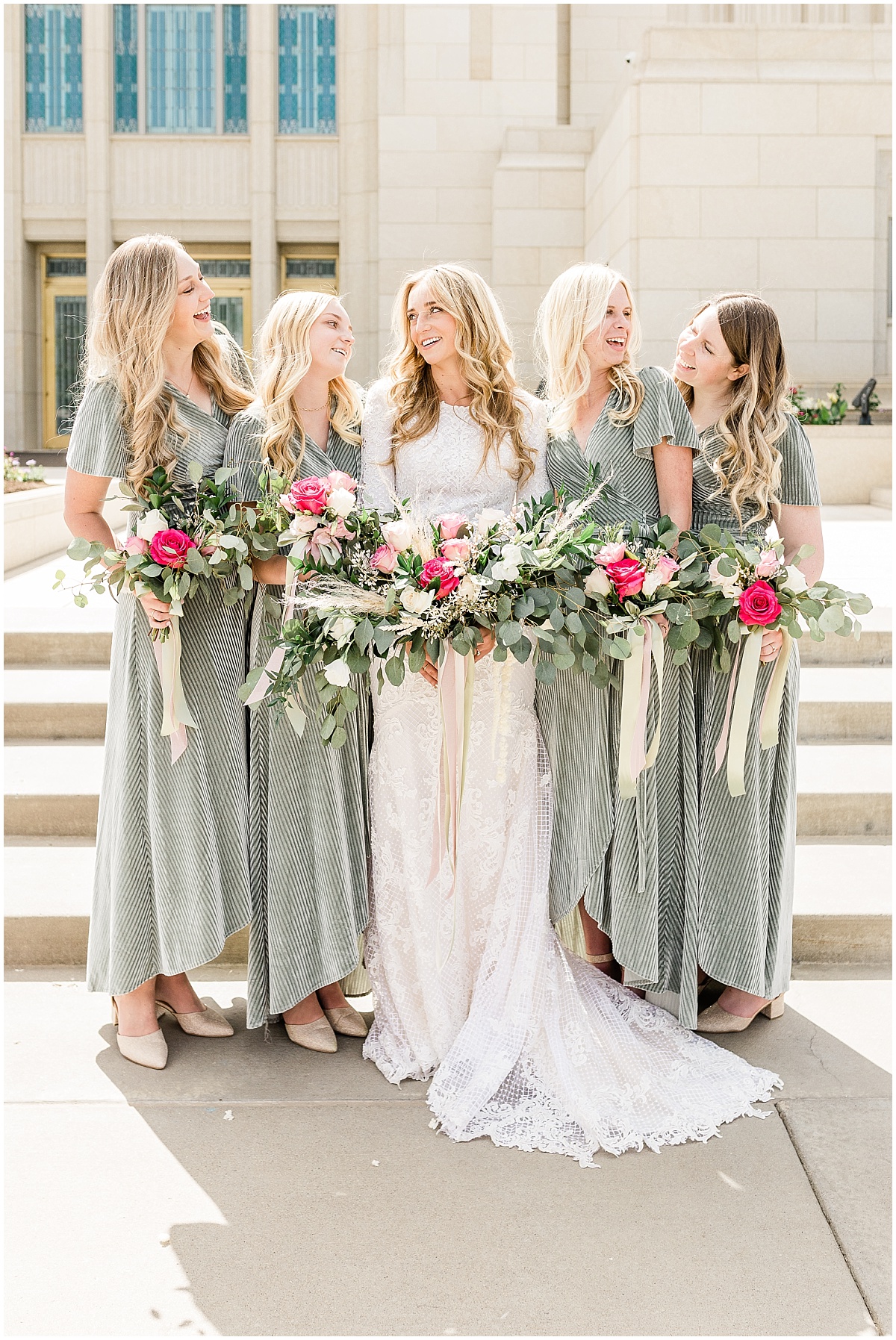 Ogden Temple Wedding + Outdoor Reception at The Rock Loft - Ashley ...
