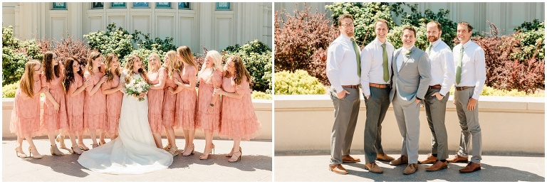 Willow Springs Event Center and Payson Temple Wedding