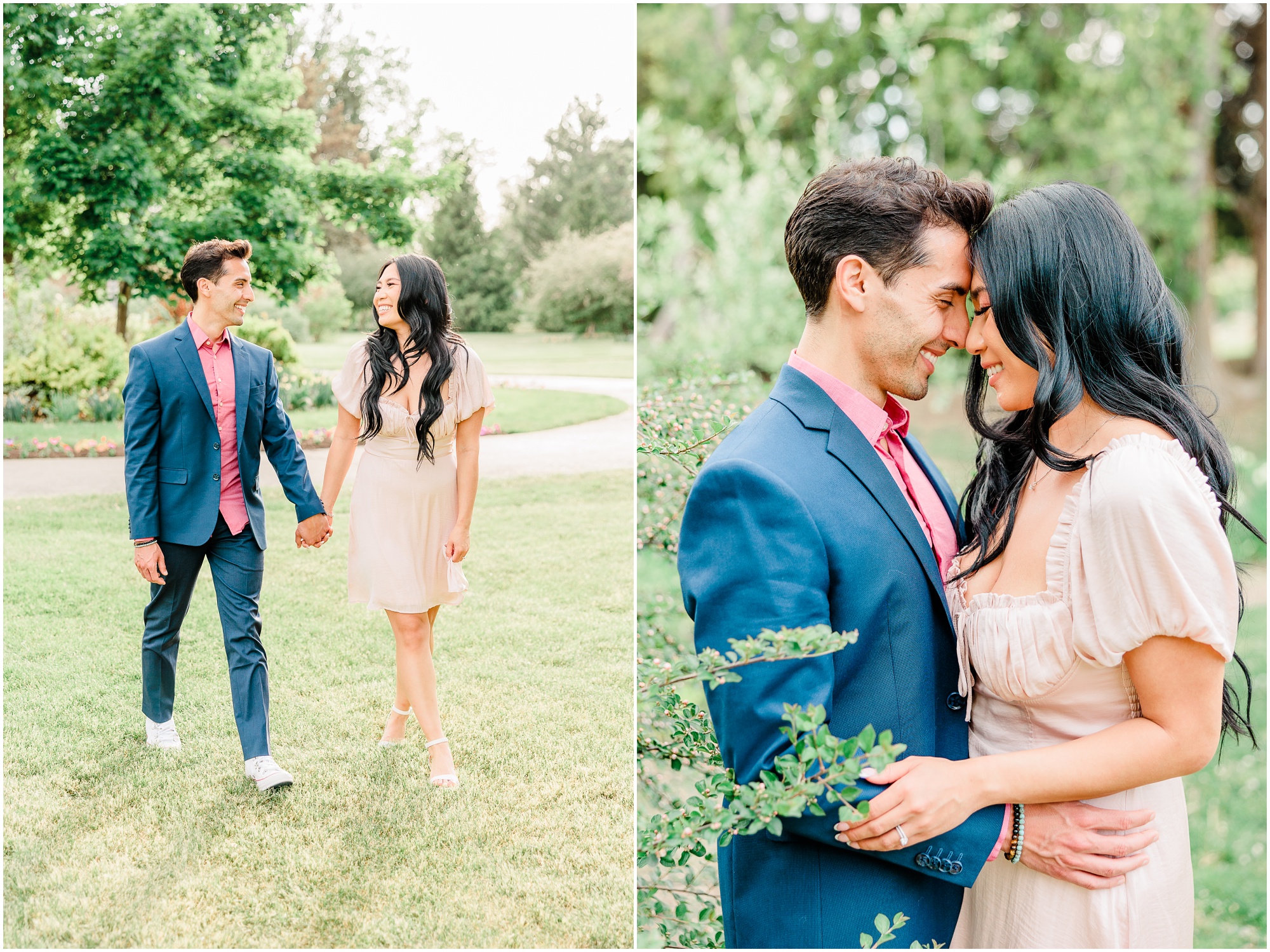 Garden Engagement Session in Salt Lake City » Ashley DeHart Photography