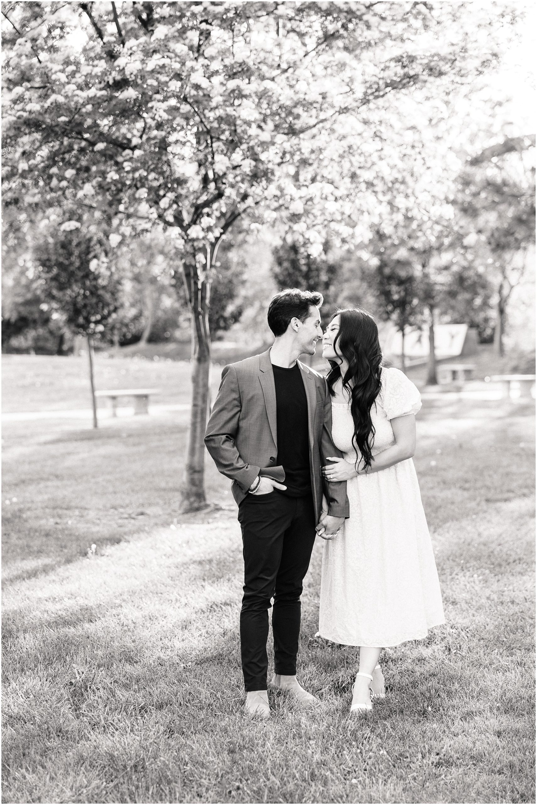 Garden Engagement Session in Salt Lake City » Ashley DeHart Photography