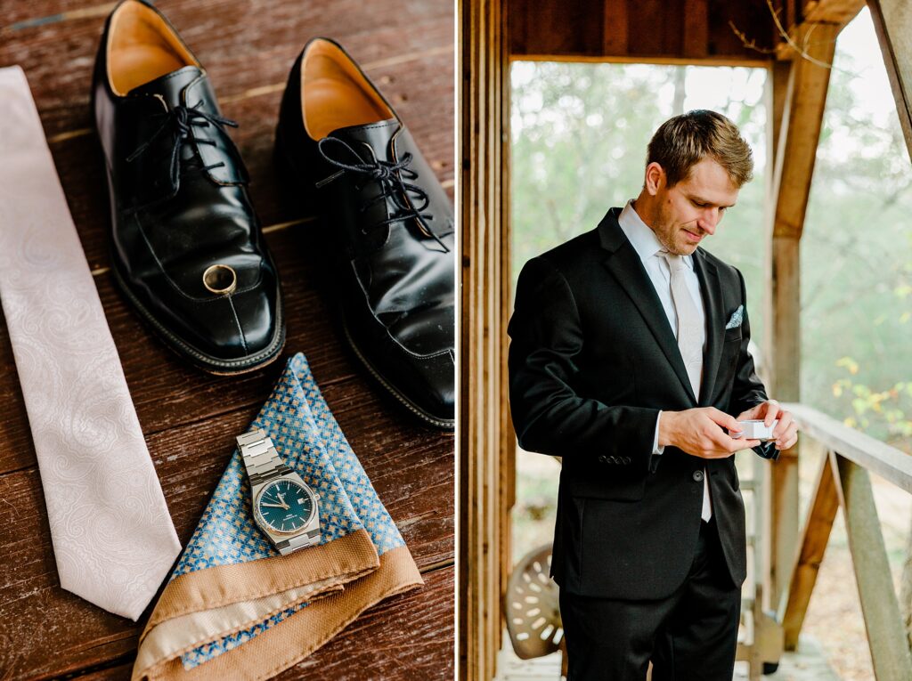 Courtney and Devin's Beautiful 7F Lodge Wedding in Texas
